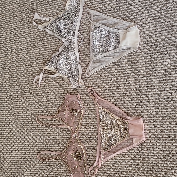 Handmade | Intimates & Sleepwear | 2 Sets Of Sequence Bra And Underwear ...